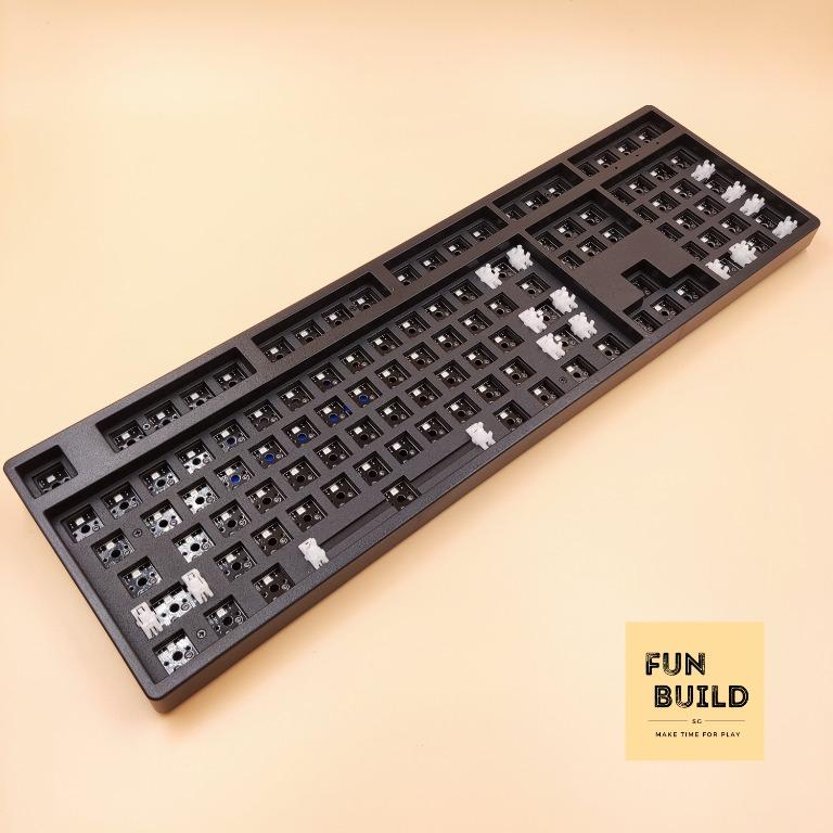 CXTECH F108 108-key full size hot-swappable RGB keyboard, Computers ...