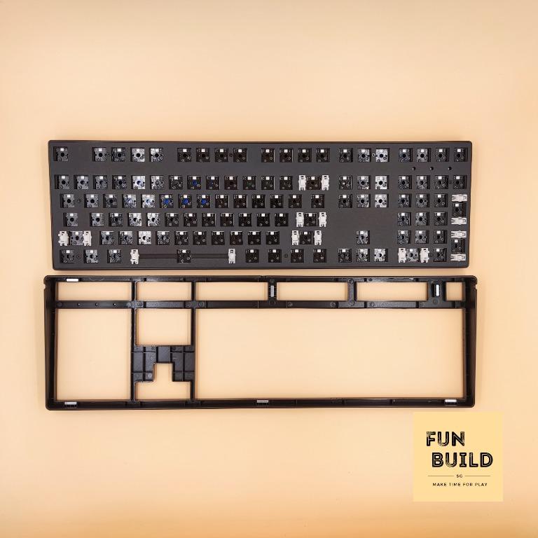 CXTECH F108 108-key full size hot-swappable RGB keyboard, Computers ...