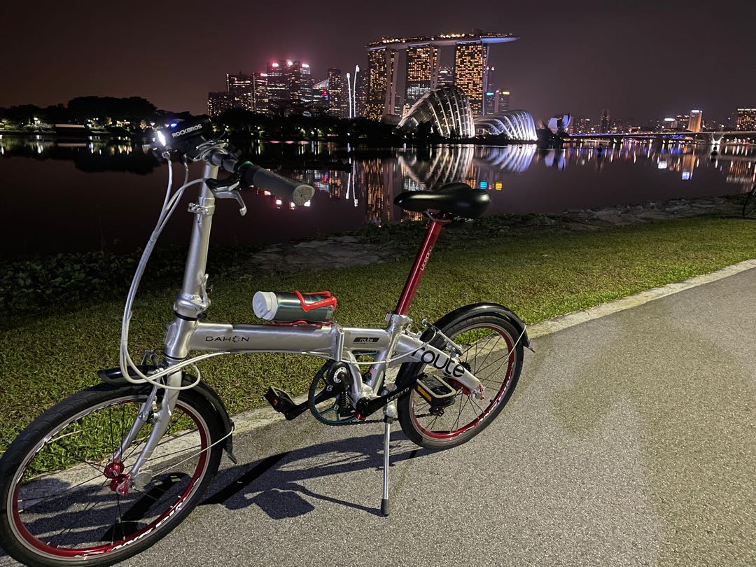 Dahon Route Silver with modification, Sports Equipment, Bicycles ...