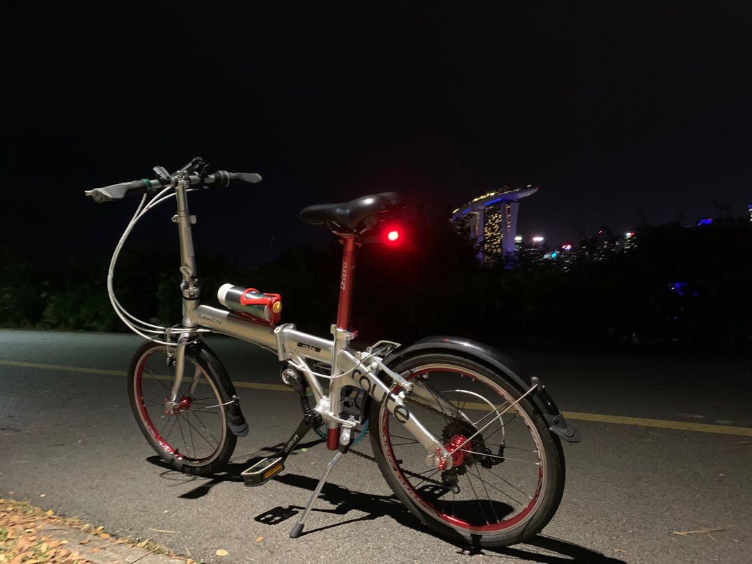 Dahon Route Silver with modification, Sports Equipment, Bicycles ...