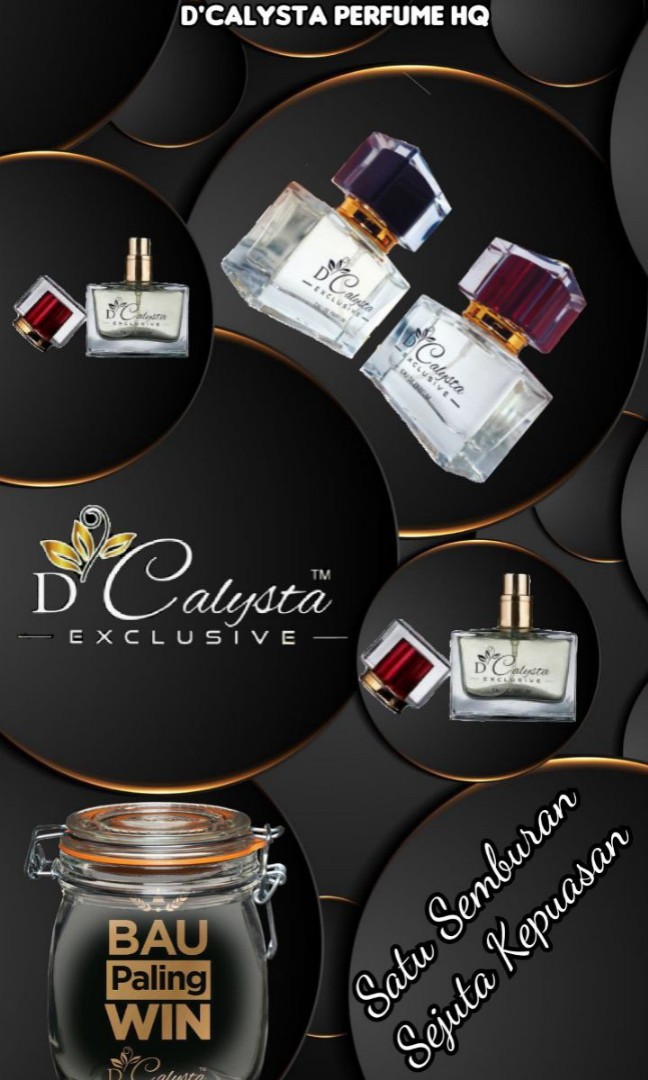 D'calysta perfume Women & Men, Beauty & Personal Care, Fragrance ...
