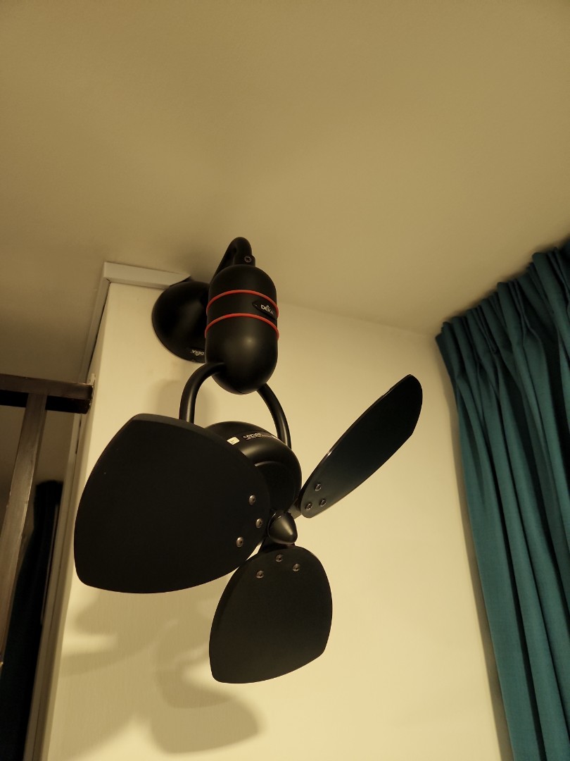 Deka ceiling/wall fan, Furniture & Home Living, Lighting & Fans, Fans ...