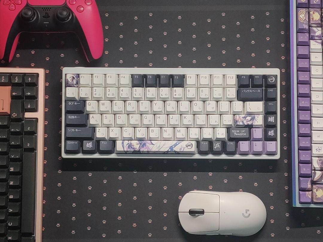 Demon Slayer Shinobu Theme PBT Anime Keycaps , Computers & Tech, Parts ...