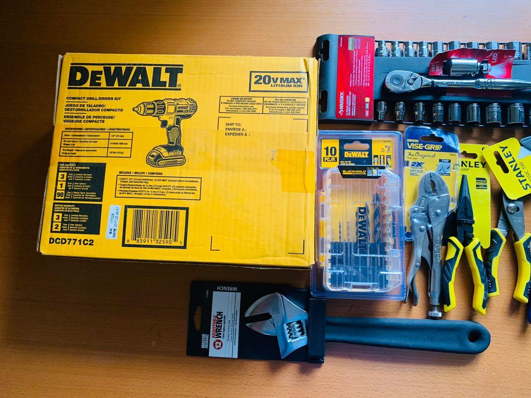 Dewalt cordless drill bundle #1, Commercial & Industrial, Construction ...