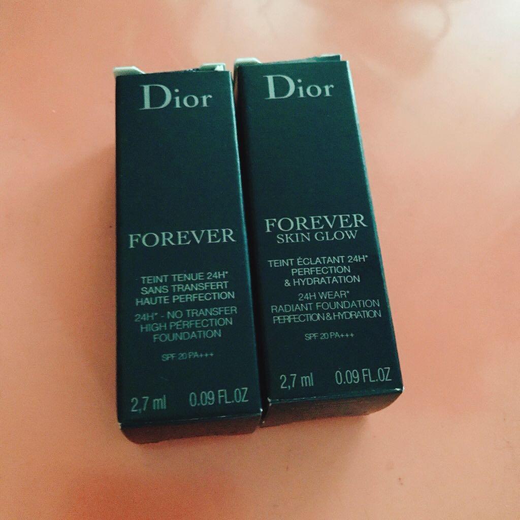 Dior forever foundation sample, Beauty & Personal Care, Face, Face Care ...