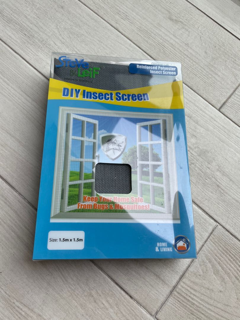 DIY Insect Screen (with tape), Furniture & Home Living, Cleaning ...