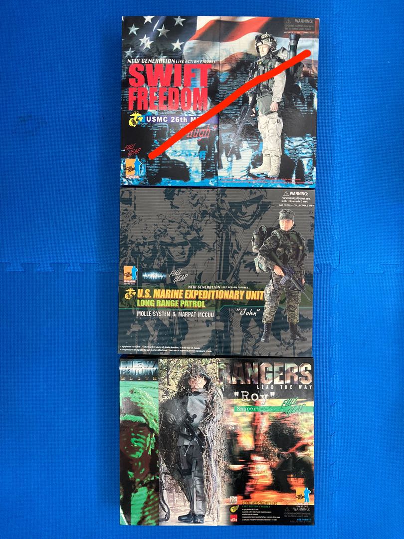 Dragon Models 1/6 Scale Action Figures: USMC 26th MEU, USMC Long Range ...