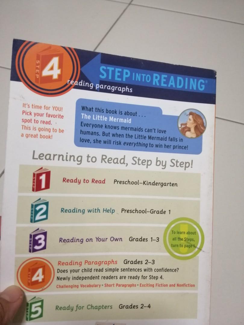 English children book step into reading mermaid, Hobbies & Toys, Books ...