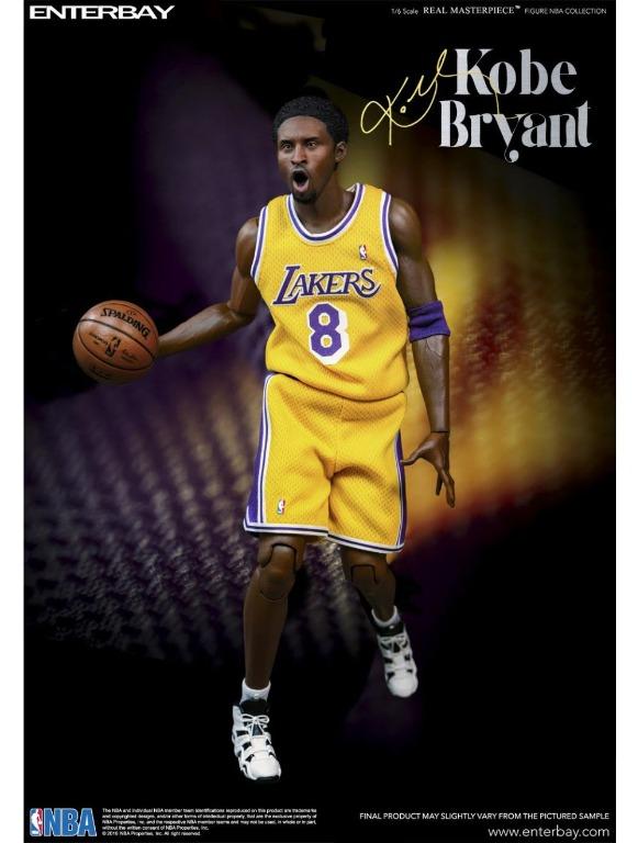 ENTERBAY 1/6TH SCALE RM-1065 NBA COLLECTION KOBE BRYANT ACTION FIGURE ...