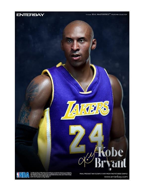 ENTERBAY 1/6TH SCALE RM-1065 NBA COLLECTION KOBE BRYANT ACTION FIGURE ...