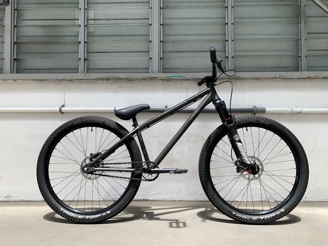 Rare 26 inch Evil fraction 2 hardtail DJ bike for sale, Sports ...