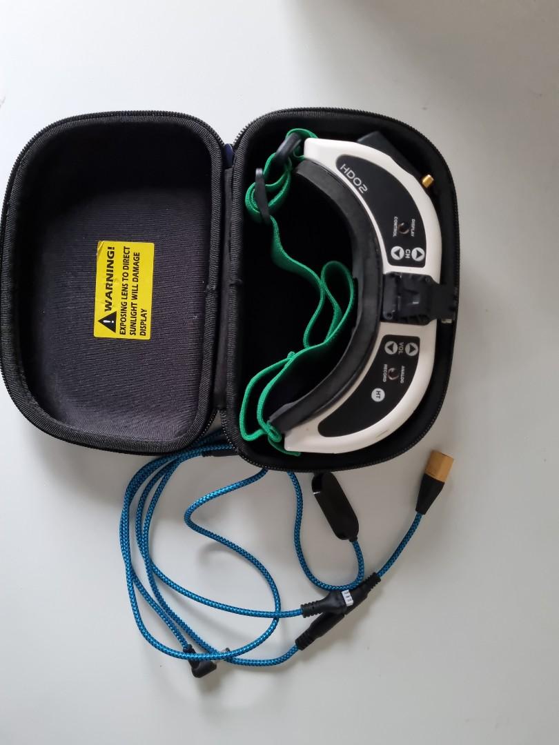 Fatshark Hdo2 with Fusion module, Photography, Drones on Carousell