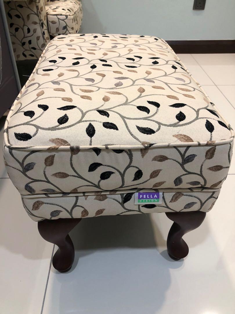 Fella Design lounge chair with leg rest for sale, Furniture & Home ...