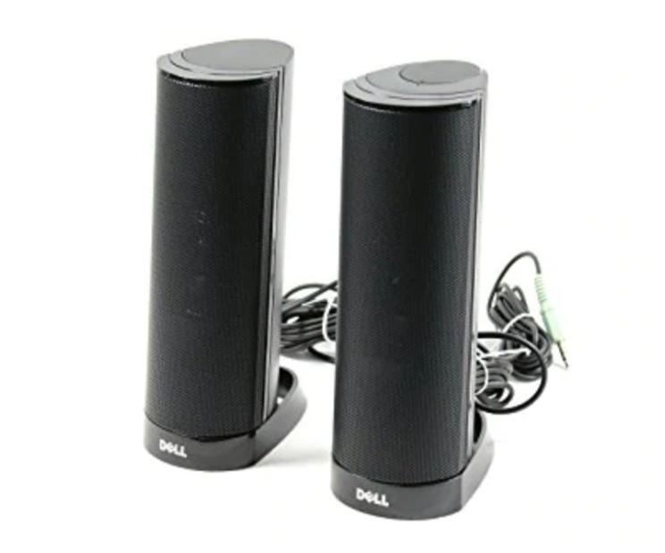 Genuine OEM Dell AX210 Black USB Wired 2.0 Computer Desktop Powered ...