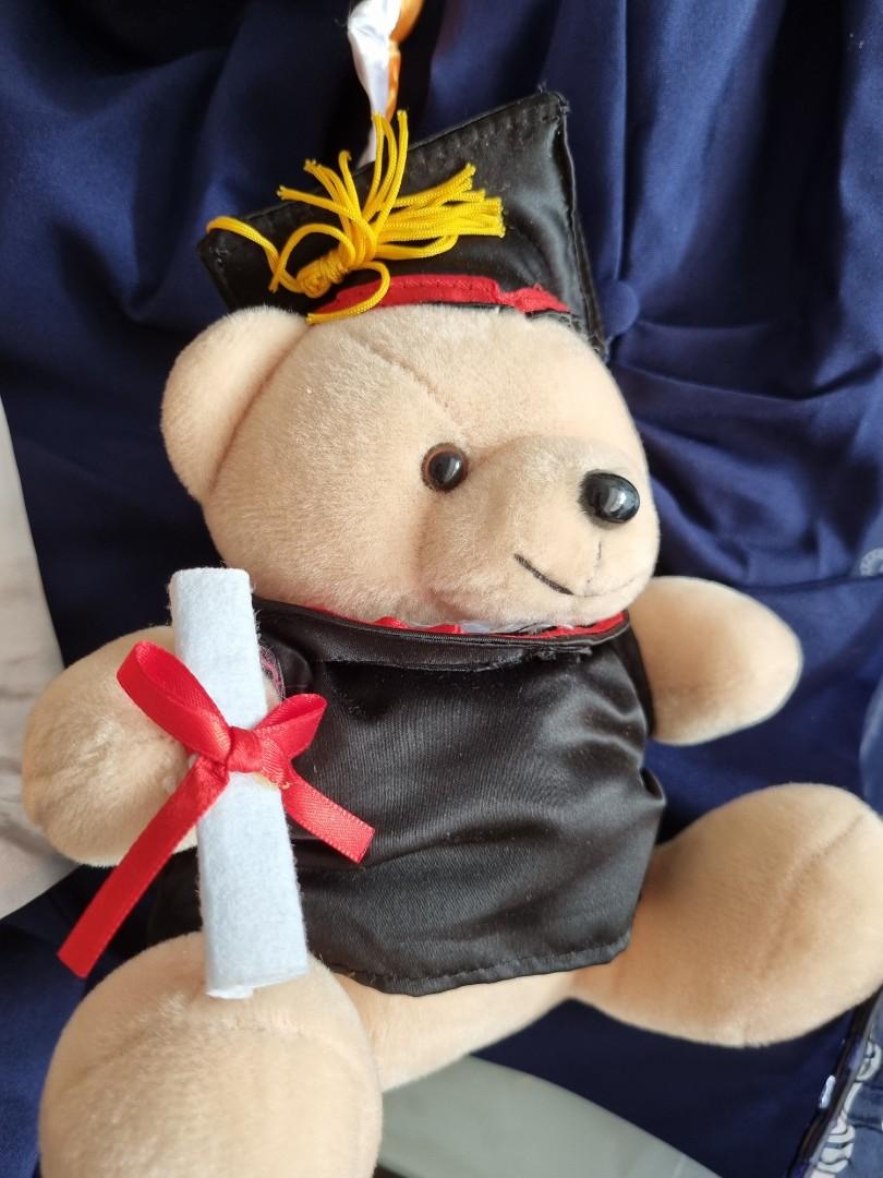 Graduation gown (ntu accounting) and bear (like brand new) size 7 ...