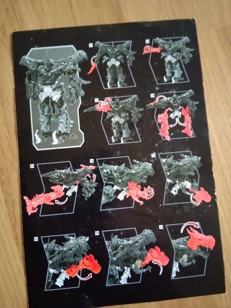 Grimlock Transformers Ancient Leader LS-05 Black Mamba BMB User manual ...