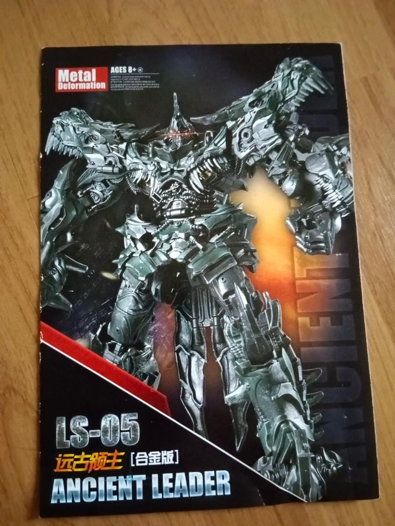 Grimlock Transformers Ancient Leader LS-05 Black Mamba BMB User manual ...
