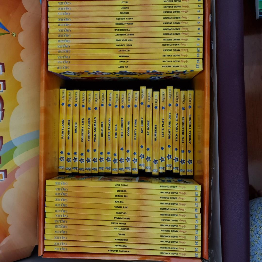 Grolier Disney English learning for kids early years, Hobbies & Toys ...