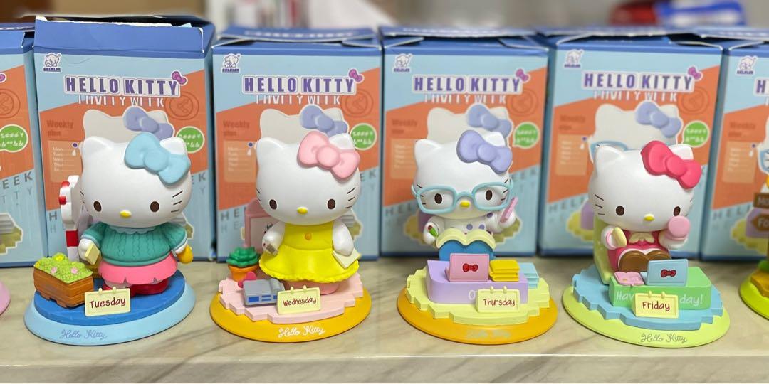 Hello Kitty Lovely week - Monday & Friday, Hobbies & Toys, Toys & Games ...