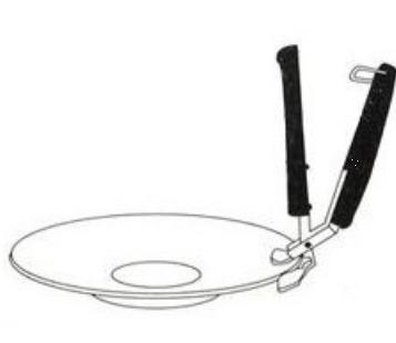 Hot Dish Clamp Gripper Clips for Moving Hot Plate or Bowls from oven ...