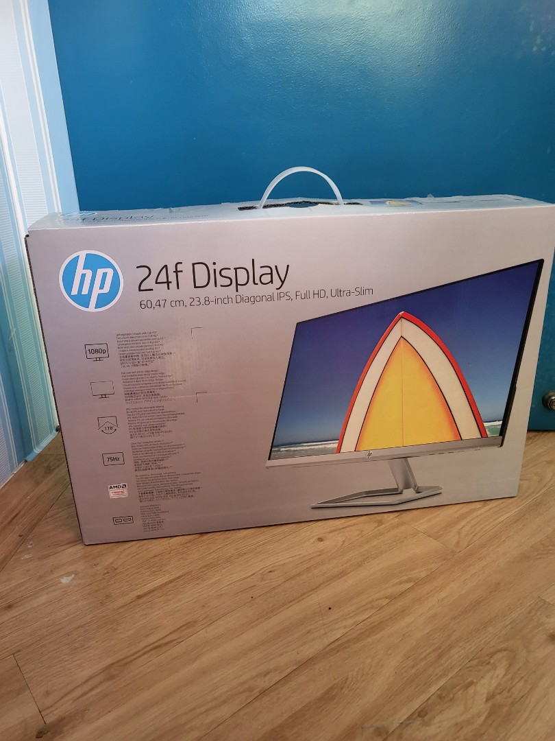 HP 24F Monitor, Computers & Tech, Parts & Accessories, Monitor Screens ...