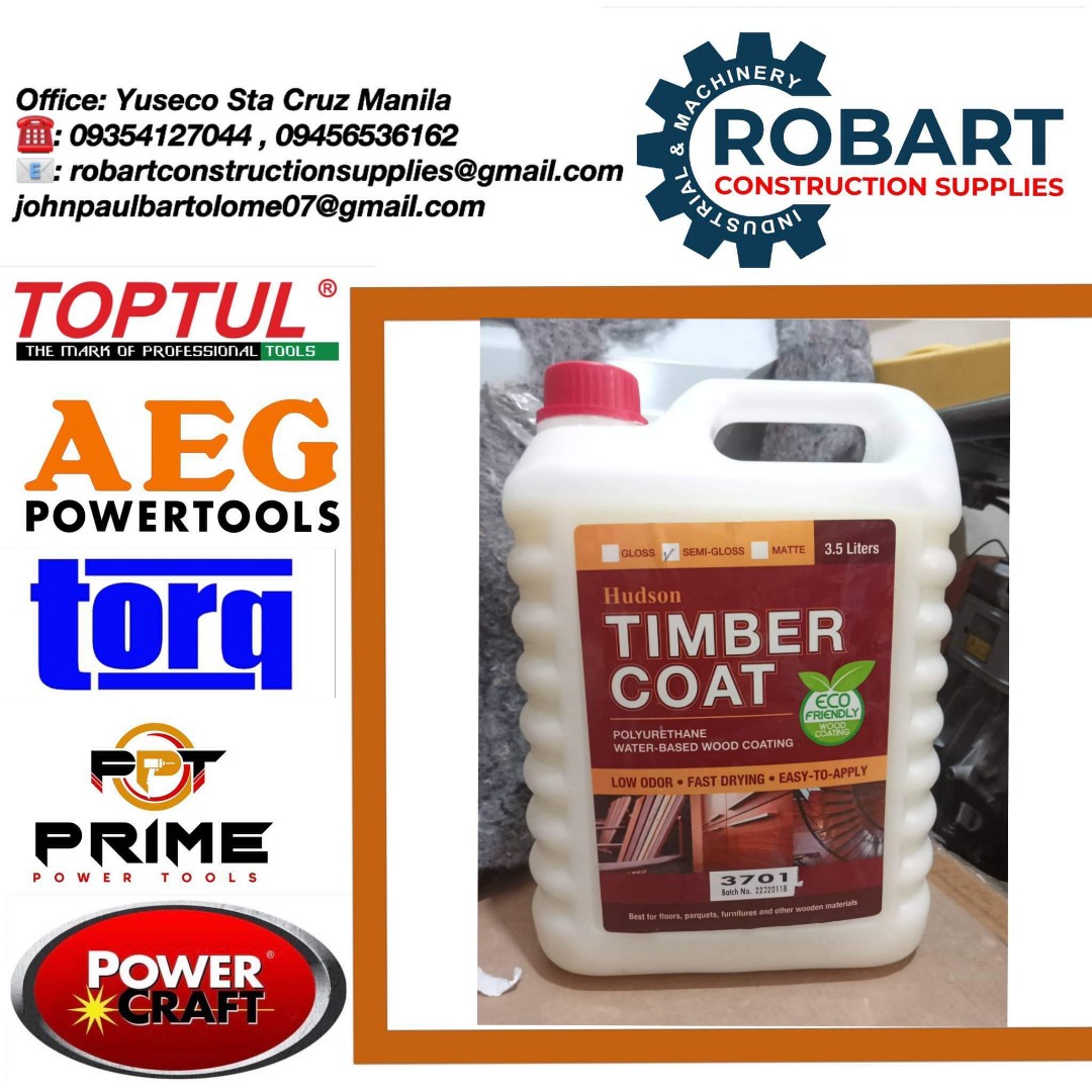 Hudson timber coat, Commercial & Industrial, Construction Tools ...