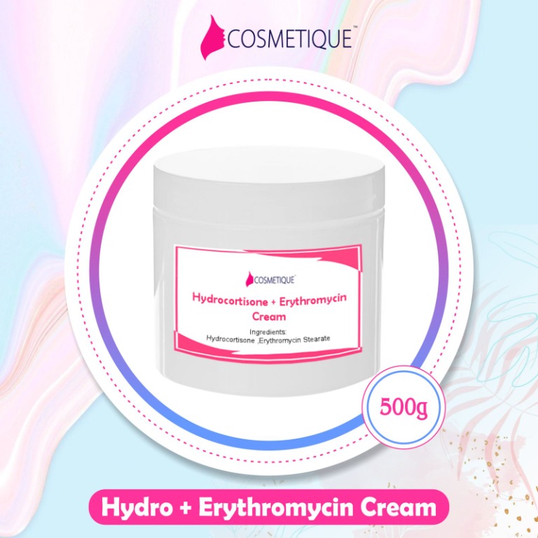 Hydrocortisone plus Erythromycin Cream 500g, Beauty & Personal Care ...