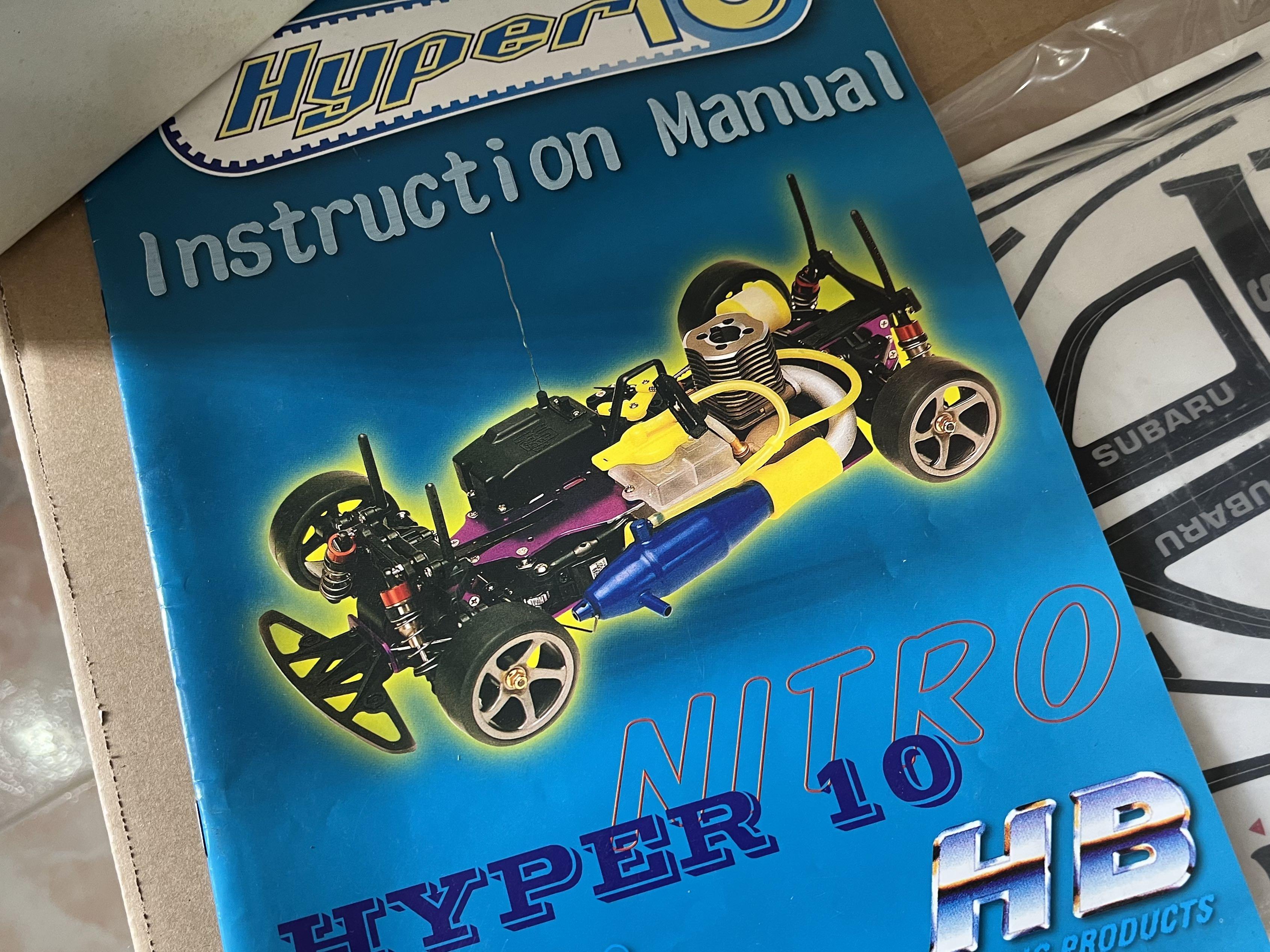 Hyper 10 1/10 RC Engine Powered, Hobbies & Toys, Toys & Games on Carousell
