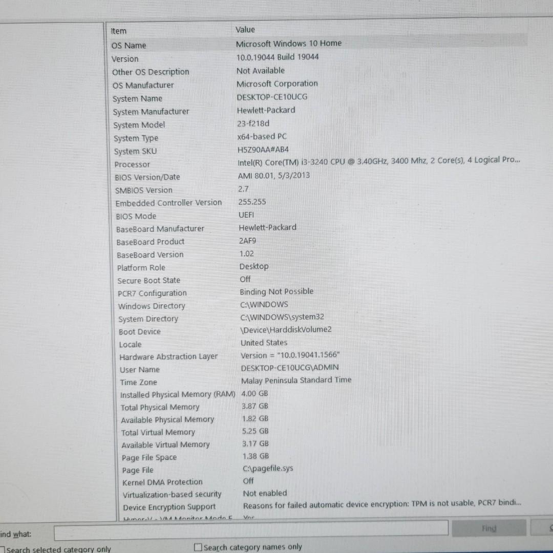 i3 3rd Gen HP Pavilion AIO (ALl-In-One) PC Work | School ...