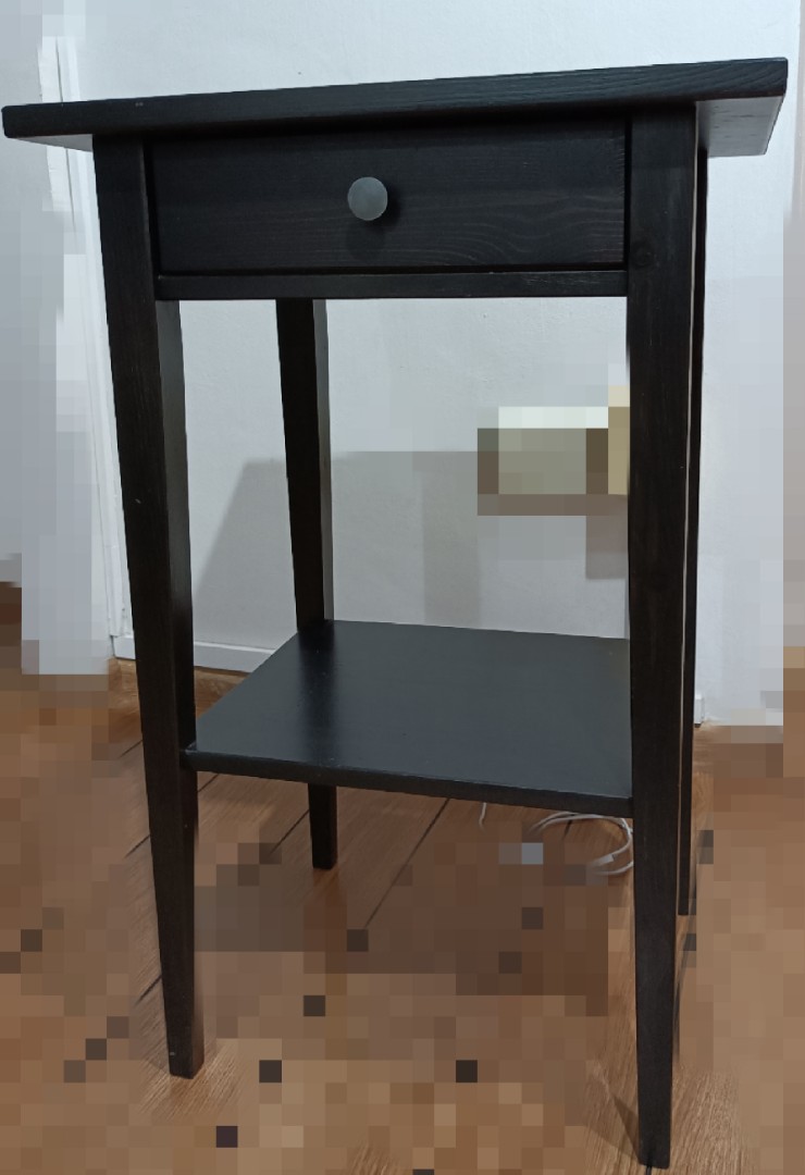 Ikea Hemnes Side Table, Furniture & Home Living, Furniture, Tables ...