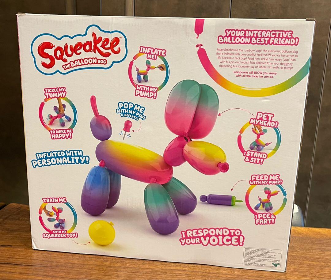 [IN STOCK] Squeakee The Balloon Dog - Rainbowie The Rainbow Dog ...