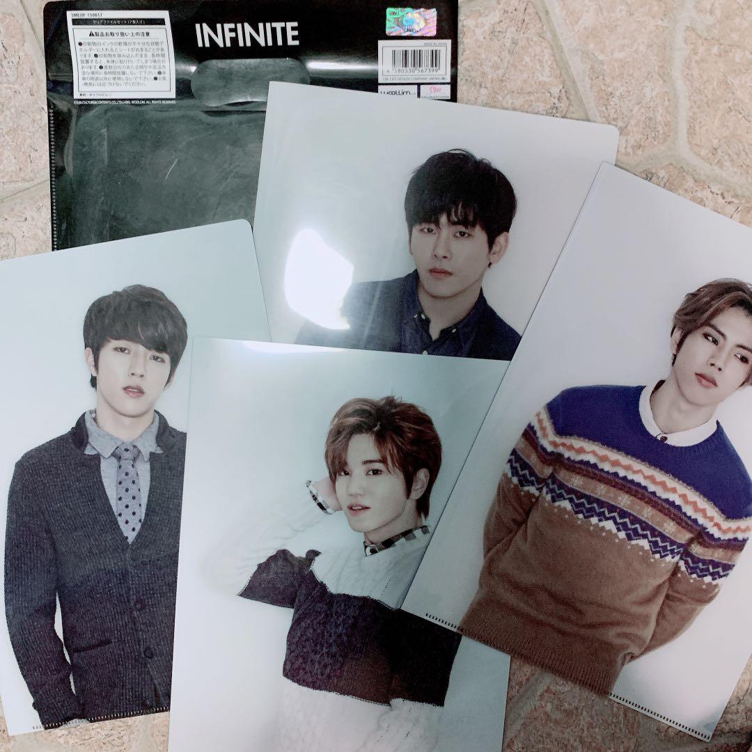 INFINITE Official Merchandise - Dilemma Japan Tour Clear File, Hobbies ...