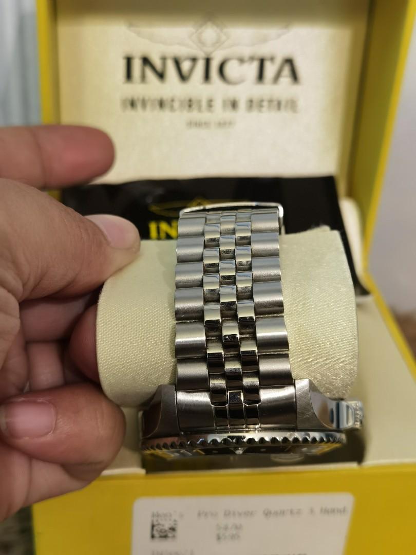 INVICTA Pro Diver Quartz Black Dial Pepsi Bezel 30619 Men's Watch, Men ...