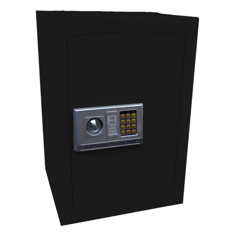 Isafe Isf 46f Electronic Fireproof Digital Safe With Override Keys Extra Large Fire Resistant 