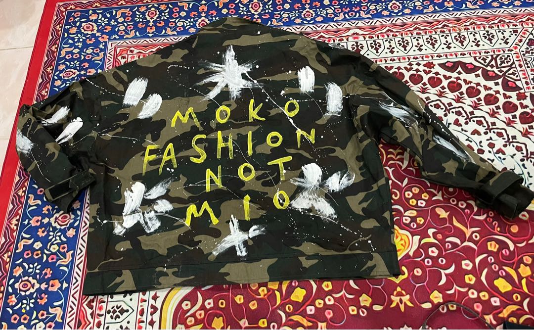 Jacket Army Design, Men's Fashion, Tops & Sets, Hoodies on Carousell