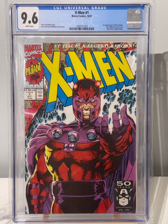 Jim Lee X-Men #1 CGC 9.6 CBCS Magneto, Hobbies & Toys, Books ...
