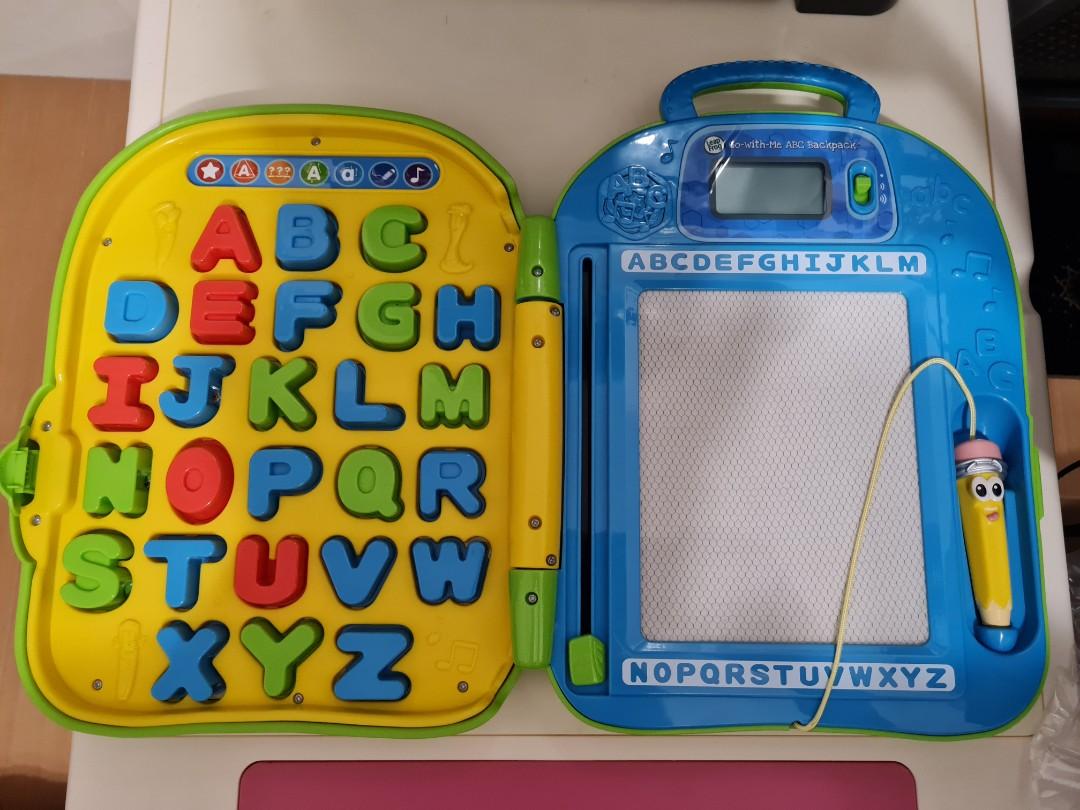 LeapFrog ABC Backpack, Hobbies & Toys, Toys & Games on Carousell