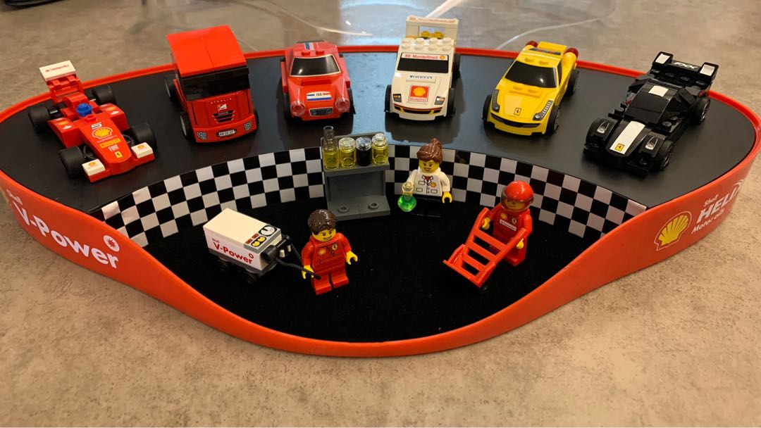 Lego Shell 2012 Collaboration Collection with Display Case, Hobbies ...