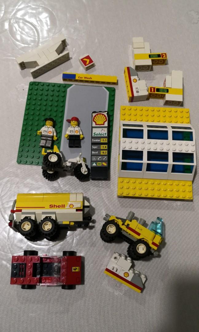 Lego Shell Gas Station 1256 & Shell Truck 1252, Hobbies & Toys ...
