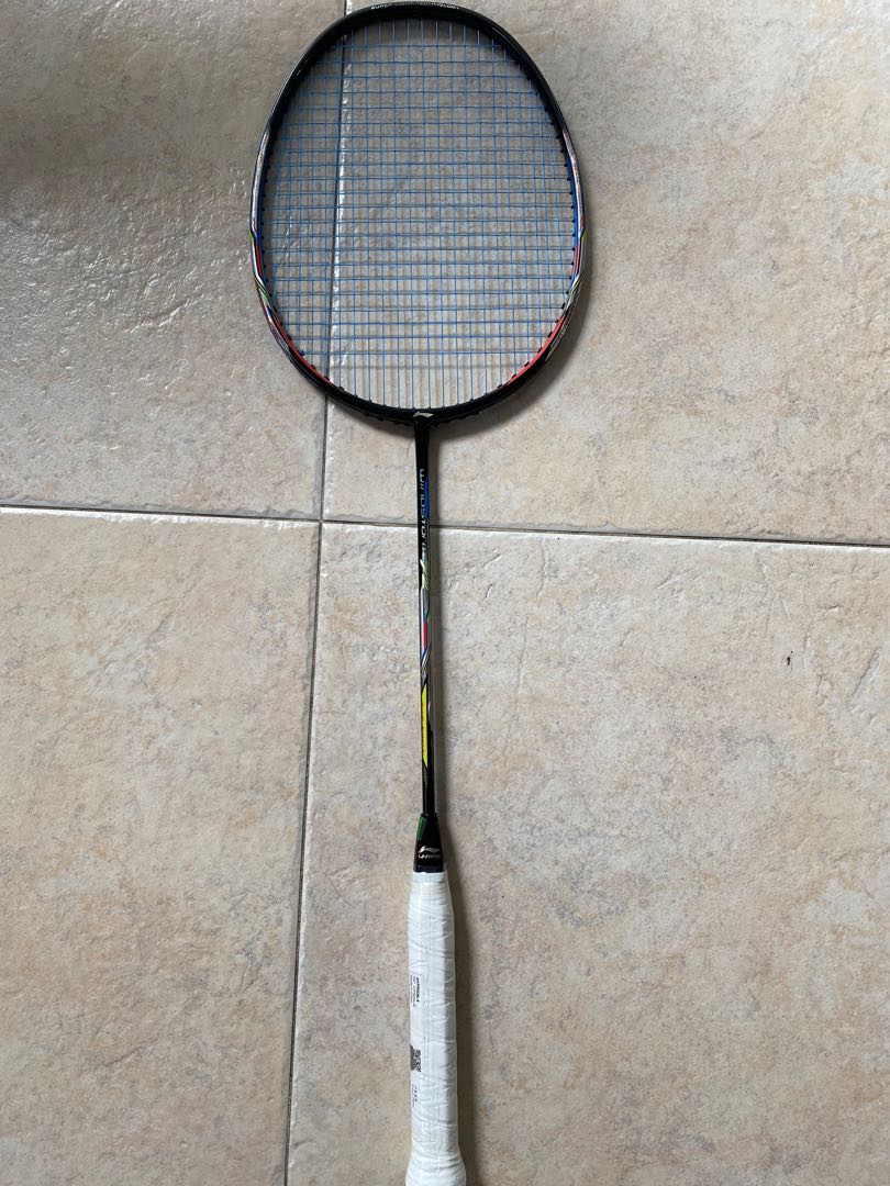 Li Ning Windstorm 72 Badminton Racket, Sports Equipment, Sports & Games ...