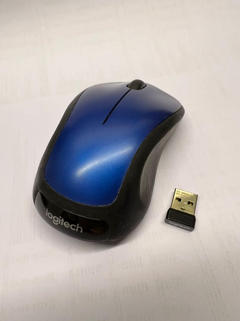 Logitech M310 wireless mouse 無線滑鼠, 電腦＆科技, 電腦周邊及配件, 電腦滑鼠及相關產品 - Carousell