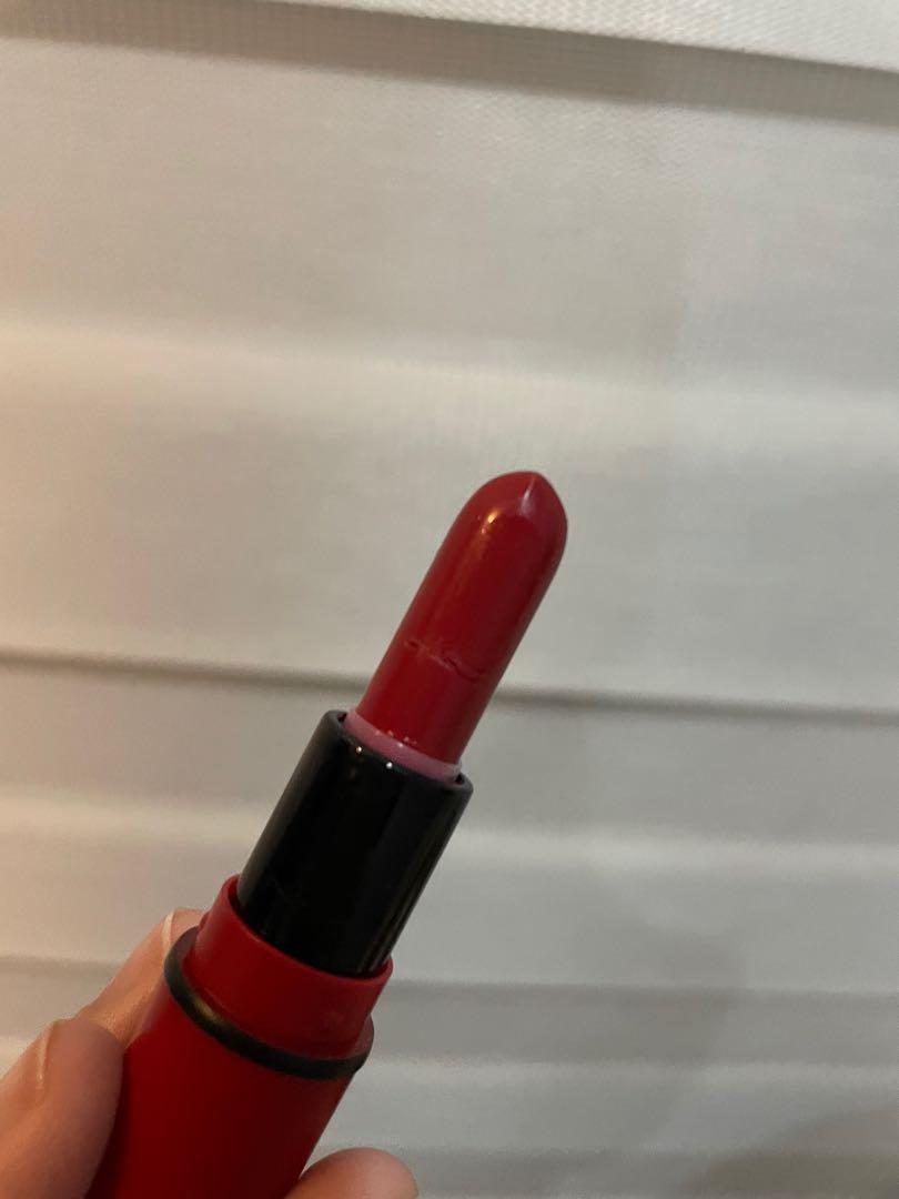 Mac mini lady bug red lipstick, Beauty & Personal Care, Face, Makeup on ...