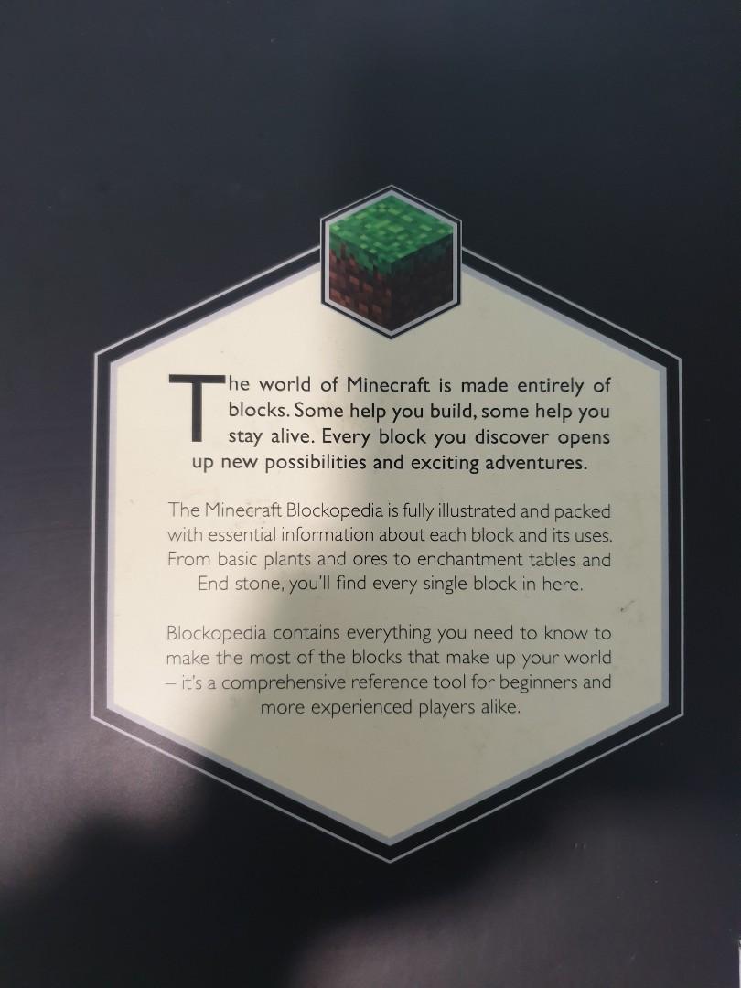 Minecraft blockopedia, Hobbies & Toys, Books & Magazines, Children's ...