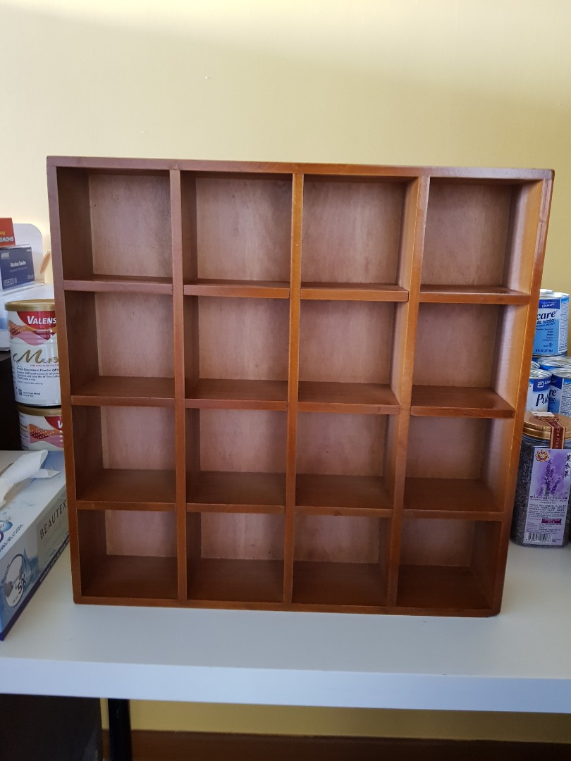 Miniature toy display box, Furniture & Home Living, Furniture, Shelves ...