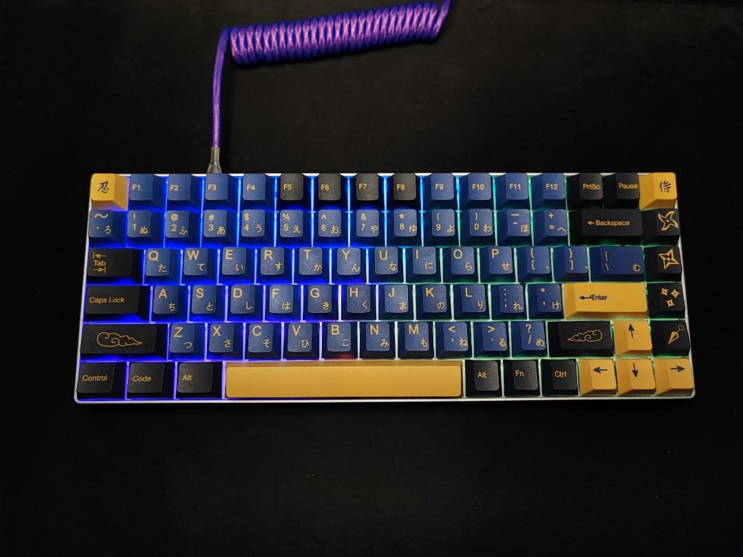 Modded CIY84/TES84/AK84 Wired Gaming Mechanical Key Tester Keyboard ...