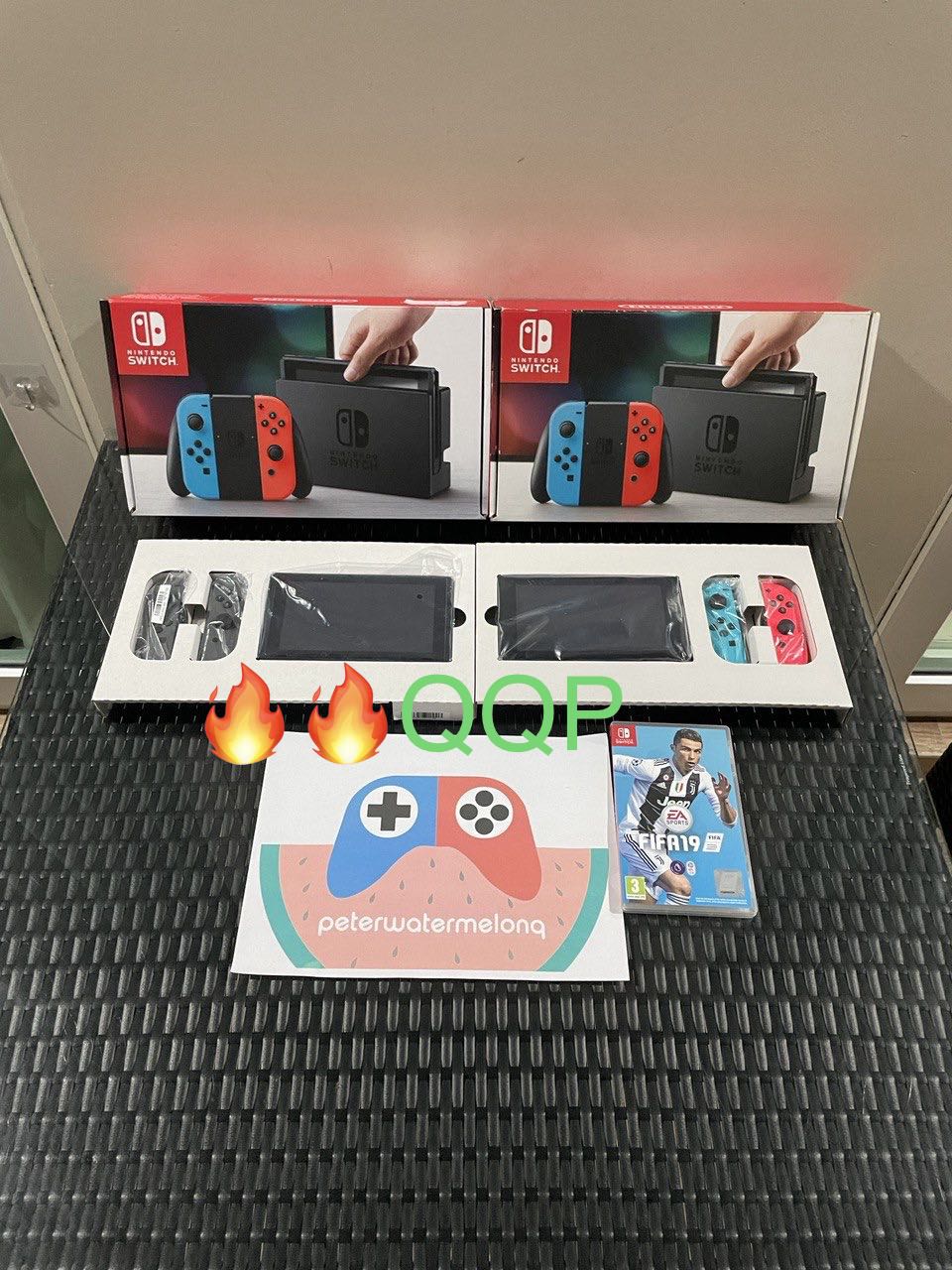 Nintendo Switch Console + free random game, Video Gaming, Video Game ...