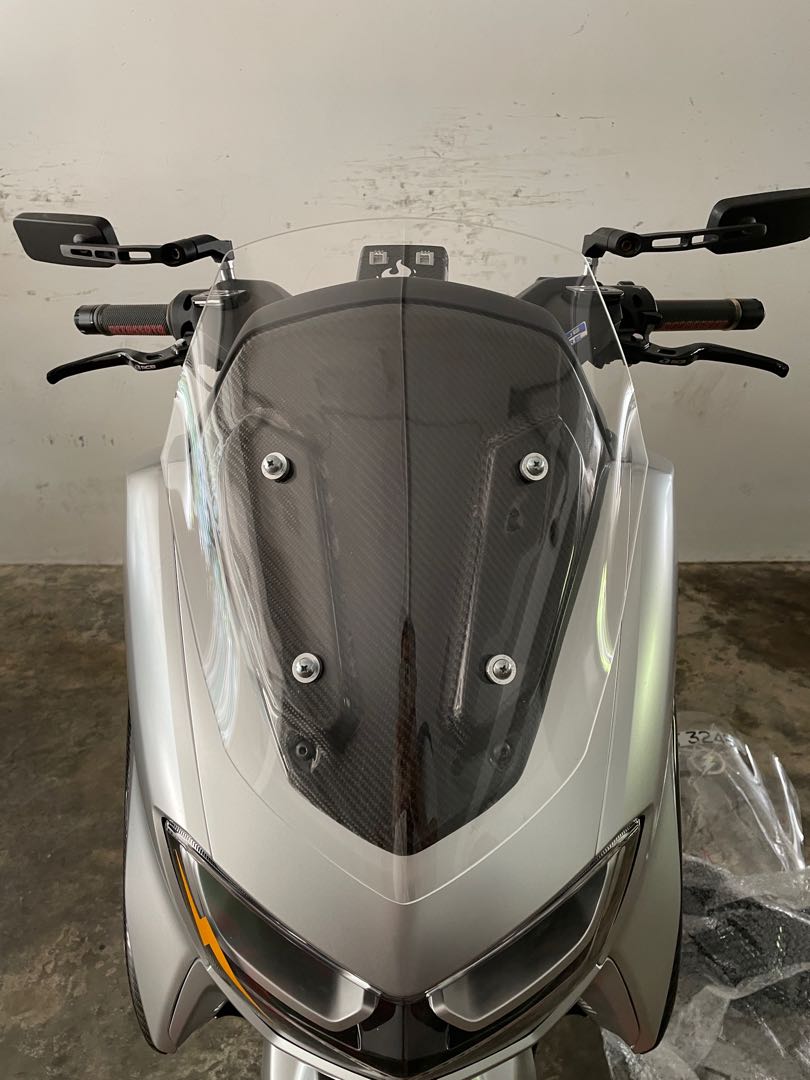 NMAX V2 windshield, Motorcycles, Motorcycle Accessories on Carousell
