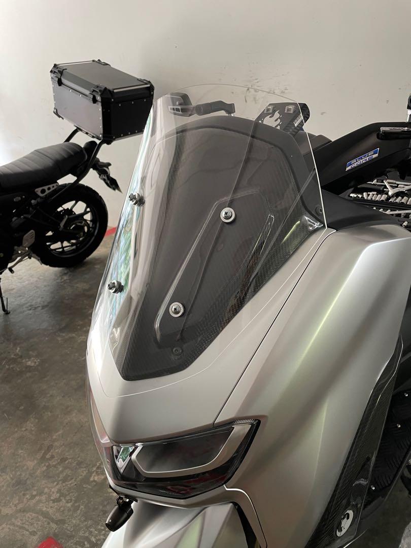 NMAX V2 windshield, Motorcycles, Motorcycle Accessories on Carousell