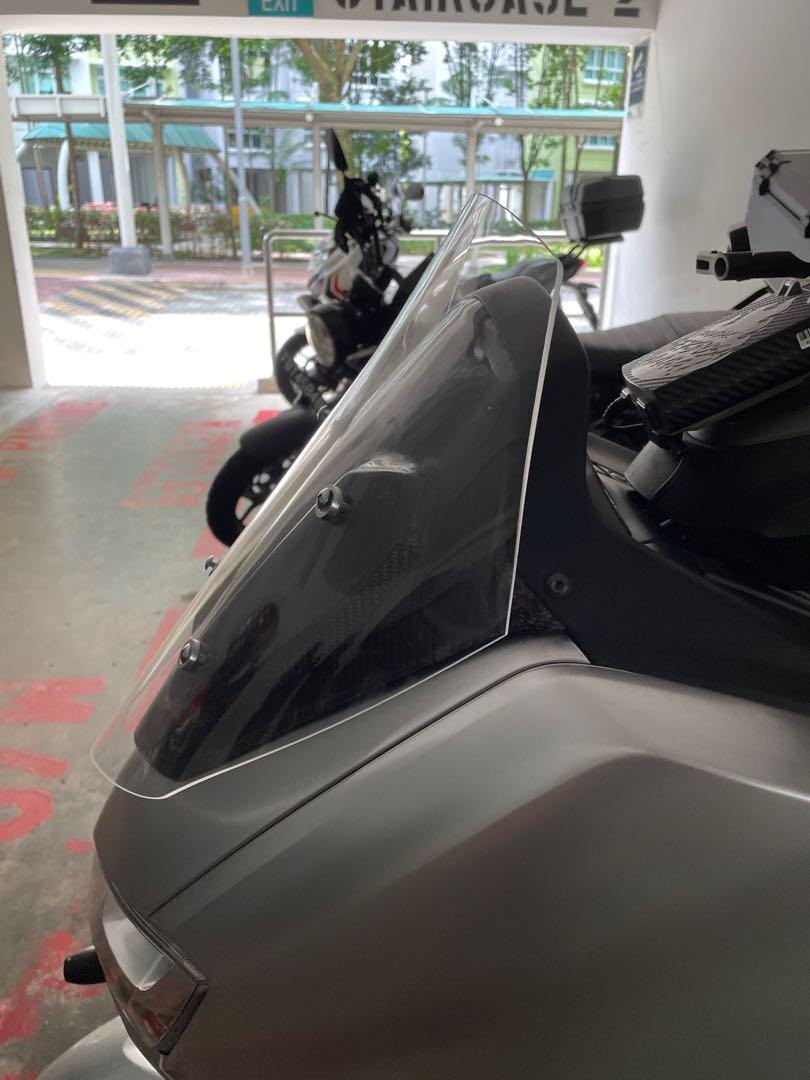 NMAX V2 windshield, Motorcycles, Motorcycle Accessories on Carousell