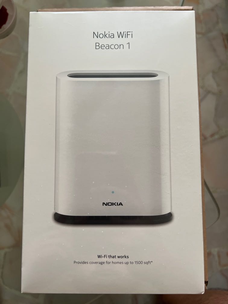 Nokia Beacon 1 Wifi router (open to swap with bnew router with simcard ...